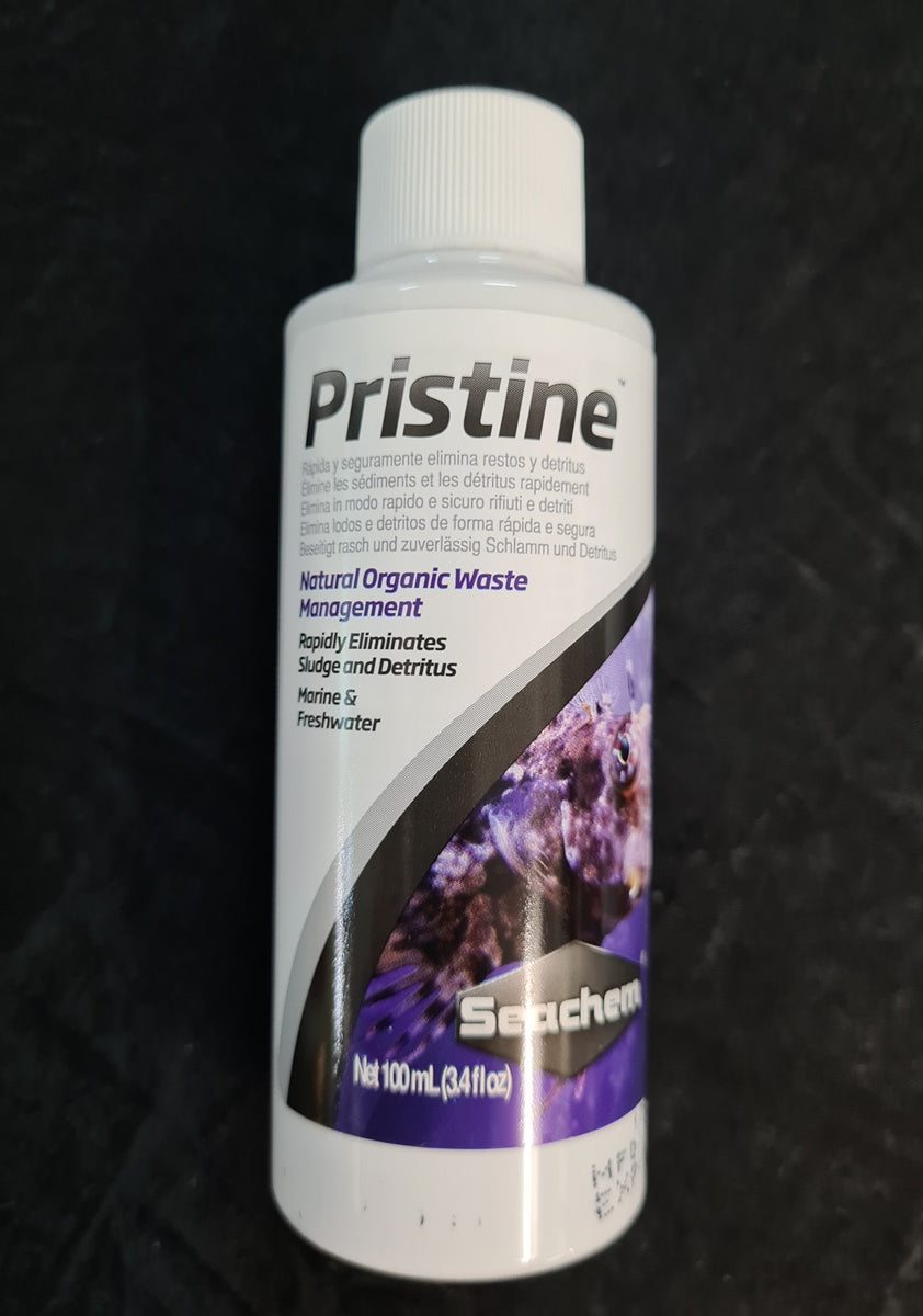 Seachem Pristine 250mL (Organic Waste Management)³ – Sydney Aquascapes