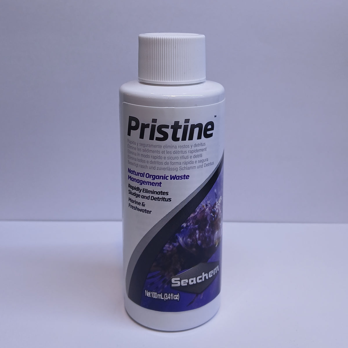 Seachem Pristine 100mL (Organic Waste Management) – Sydney Aquascapes