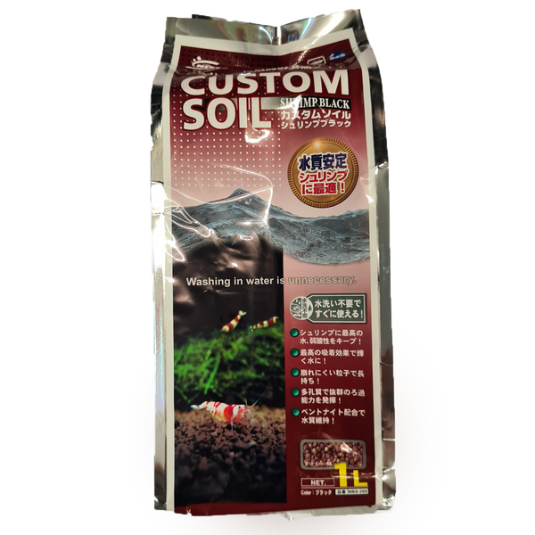 Nisso Custom Soil Shrimp Black 1 Litre – Sydney Aquascapes