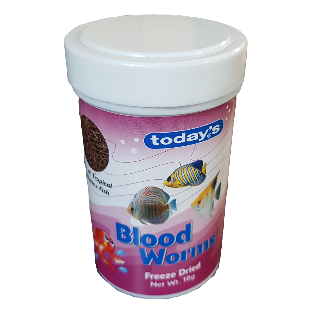Freeze Dried Bloodworms 10g – Sydney Aquascapes